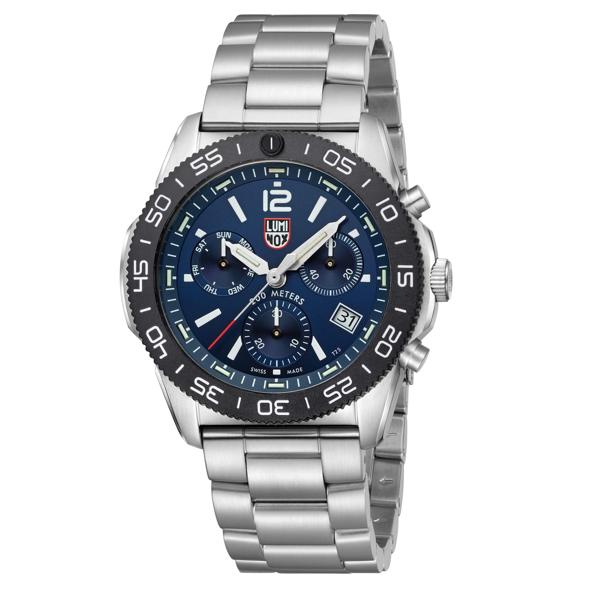 Luminox XS.3144 Men's Pacific Diver Blue Dial Chronograph Watch ...