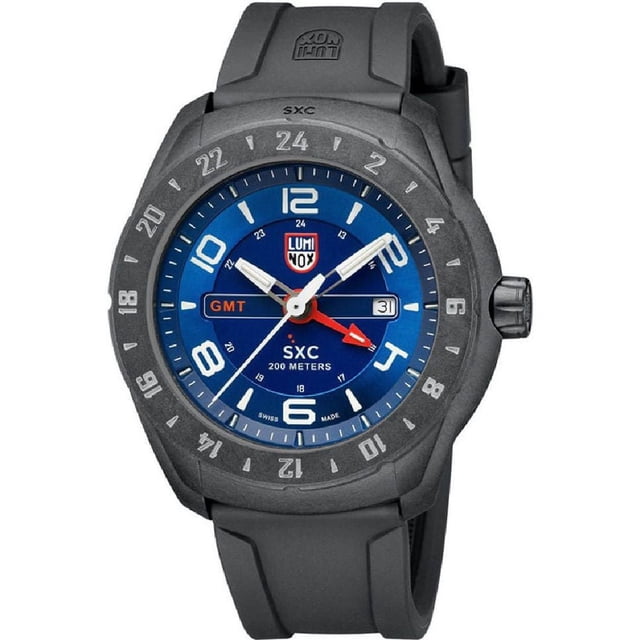 Luminox Xcor Aerospace 45mm Carbon GMT Blue Dial Quartz Mens Watch XX ...