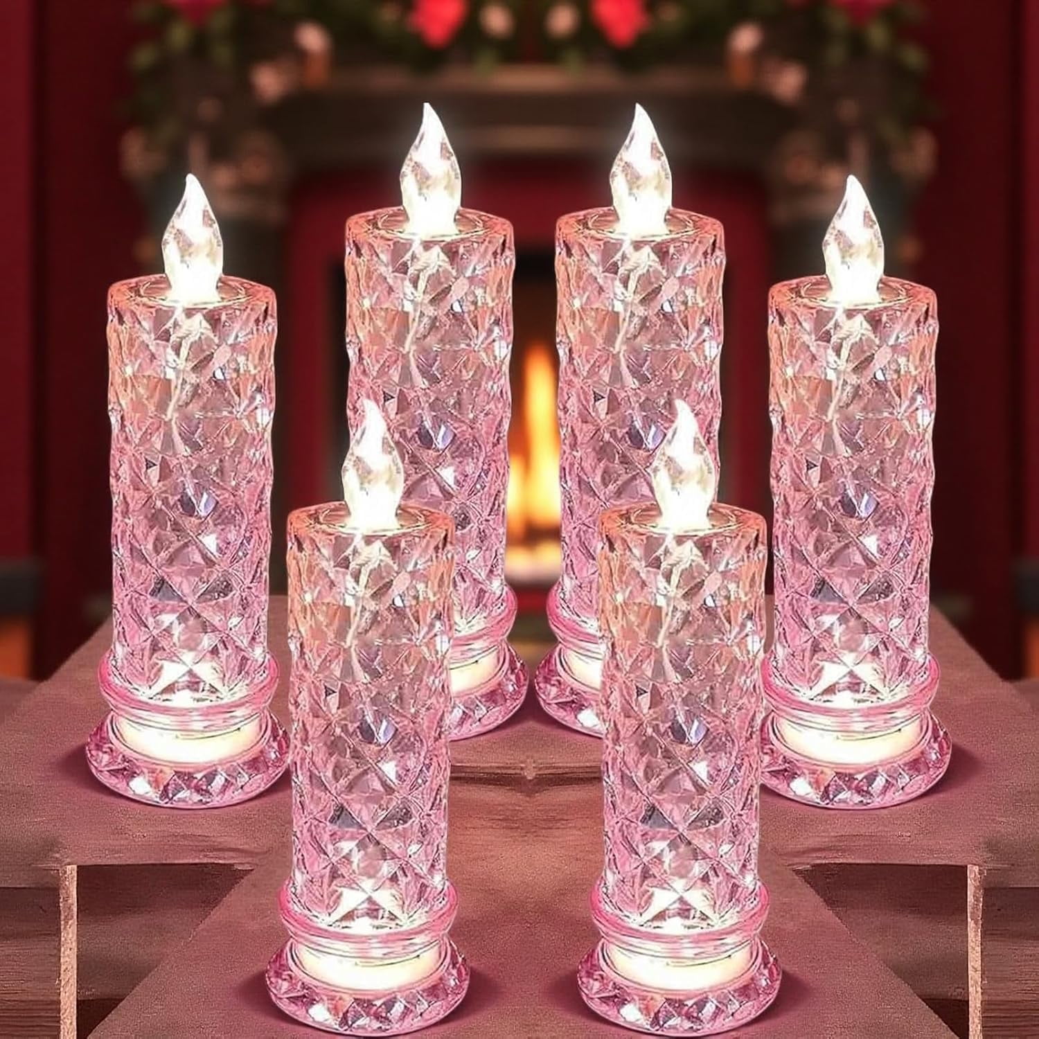 Luminoya Candles, Luminoya Flameless Glass Candlelight, Led Crystal ...