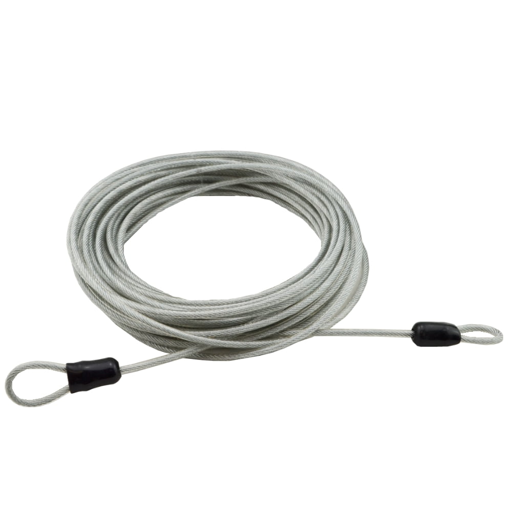 Lumintrail 3mm Braided Steel Coated Security Cable Lock Safety Cable ...