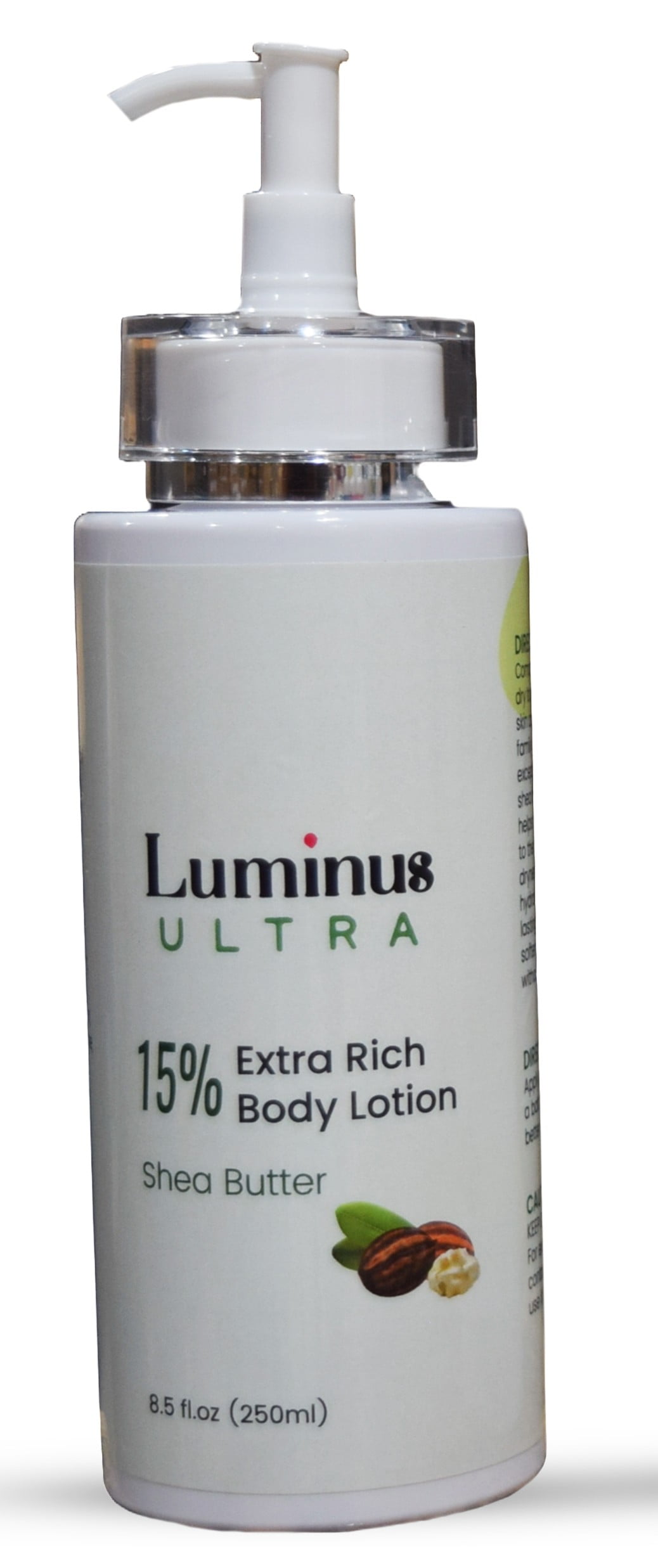 Luminus Ultra Shea Butter Body Lotion with Honey Suckle & Sodium ...