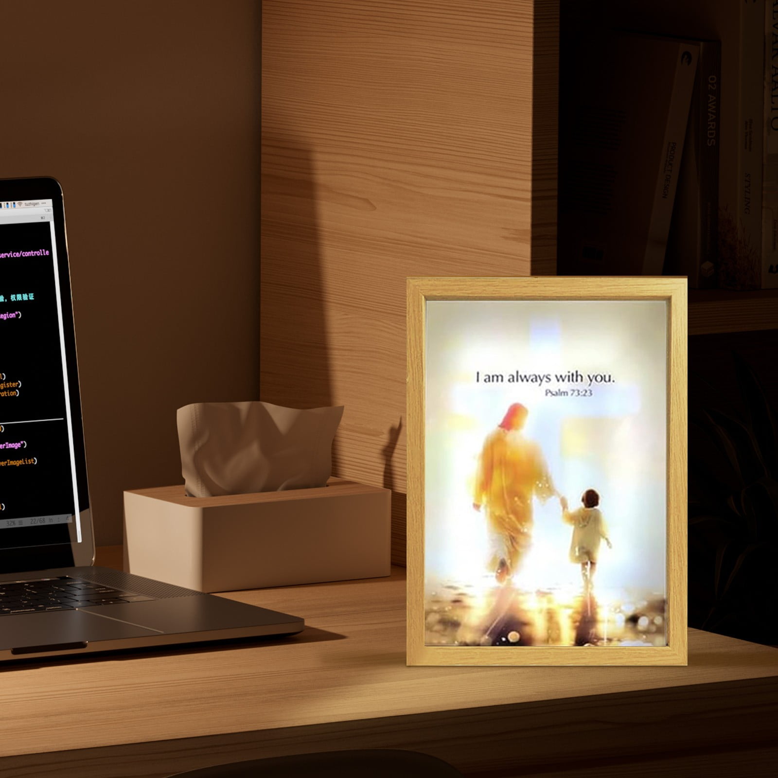 Luminworks Jesus Lamp Light, Lumin Works The Jesus Lamp Wall Art, 4d ...