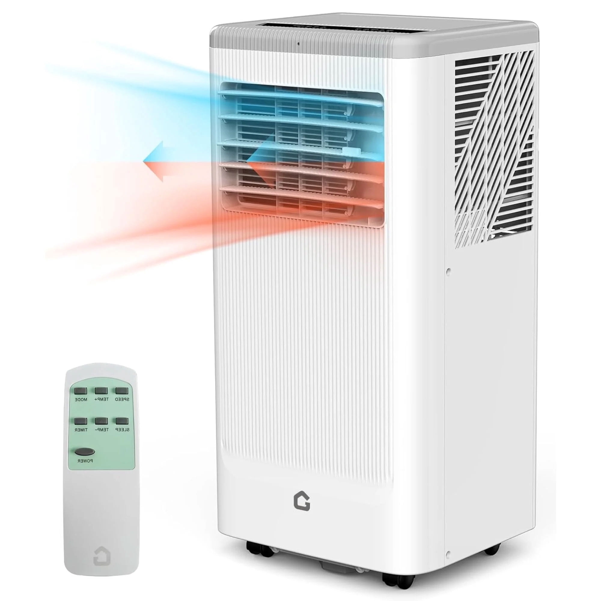 Lumiparty 10000 BTU Portable Air Conditioner with Heater, AC Unit Cools ...