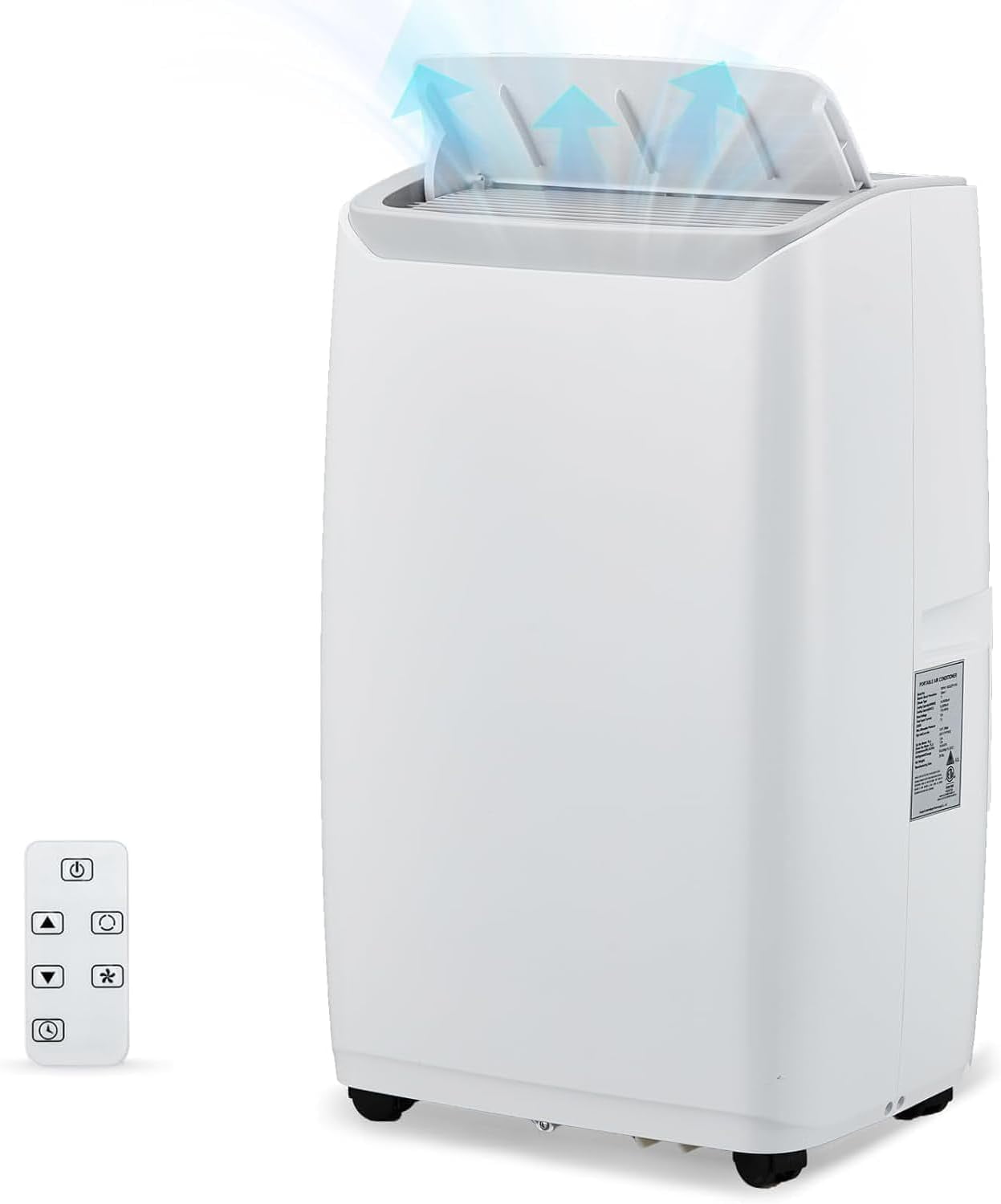 Lumiparty 14000 BTU 750 Sq Ft Portable Air Conditioner, White - Walmart.com