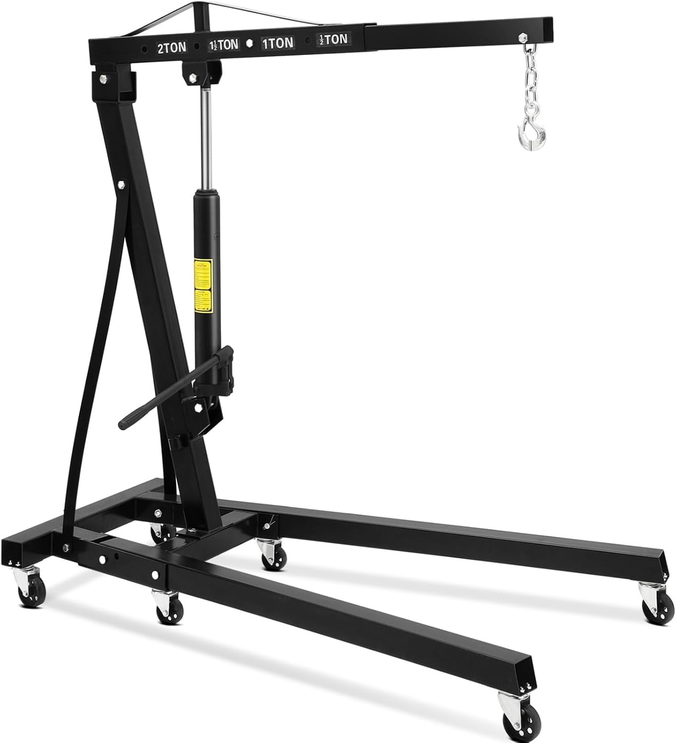 Lumiparty 2 Ton Engine Motor Hoist, Cherry Picker Hoist Lift Crane for ...