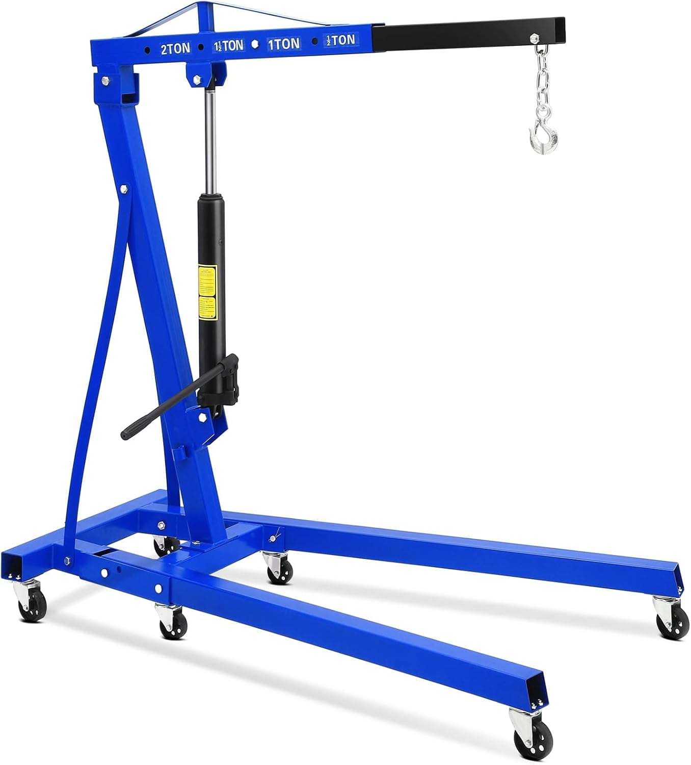Lumiparty 2 Ton Engine Motor Hoist, Cherry Picker Hoist Lift Crane for ...