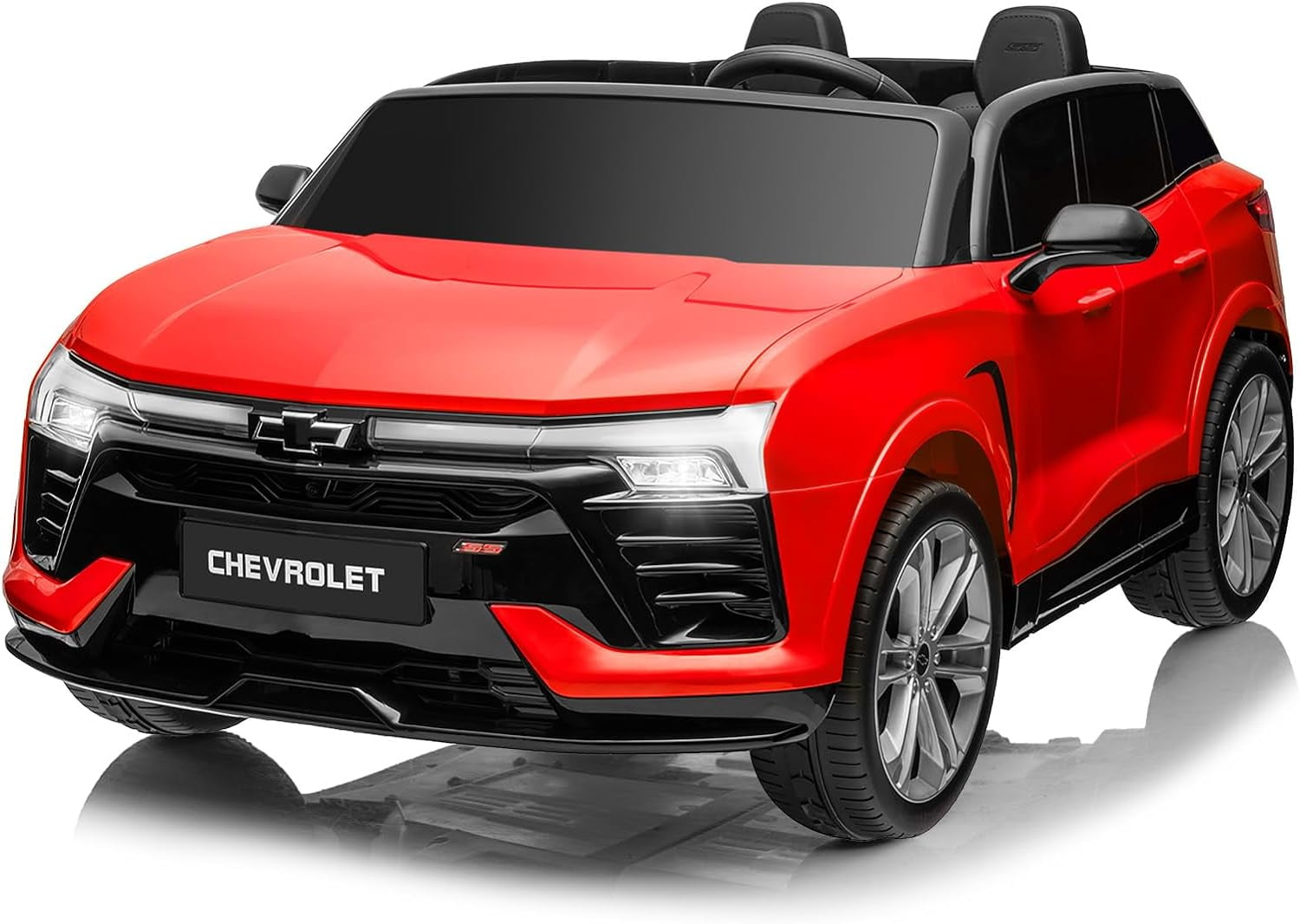 Lumiparty 24V Kids Ride On Car, 2-Seater SUV Licensed Chevrolet Blazer ...