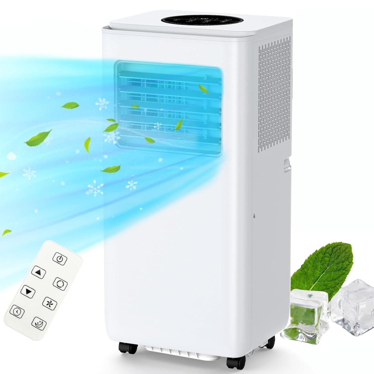 Lumiparty 8000 BTU Portable Air Conditioner, AC Unit for Room Up to 350 ...