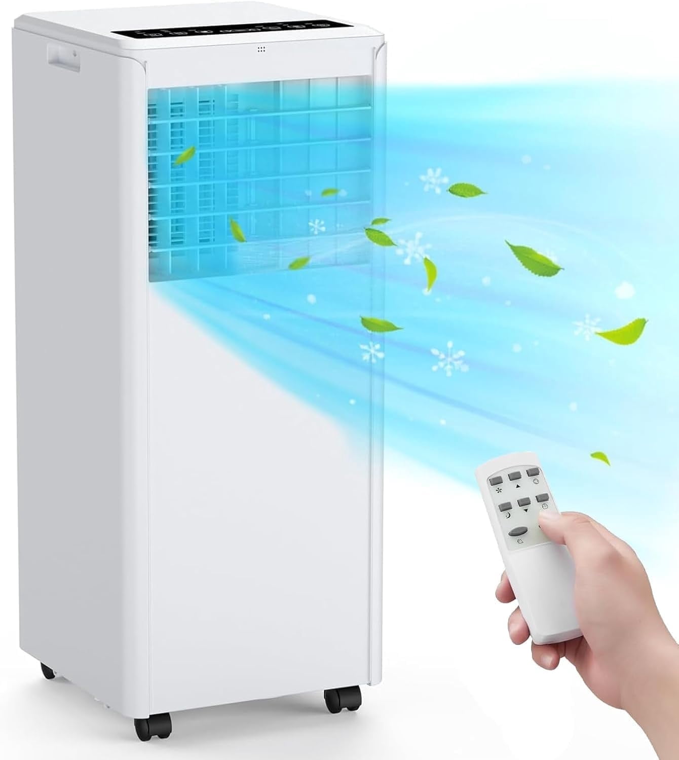 Lumiparty 8000 BTU Portable Air Conditioner, Floor AC Unit with Cooling ...