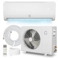 Lumiparty 9000 BTU Mini Split Air Conditioner & Heat Pump, 19 SEER2 ...
