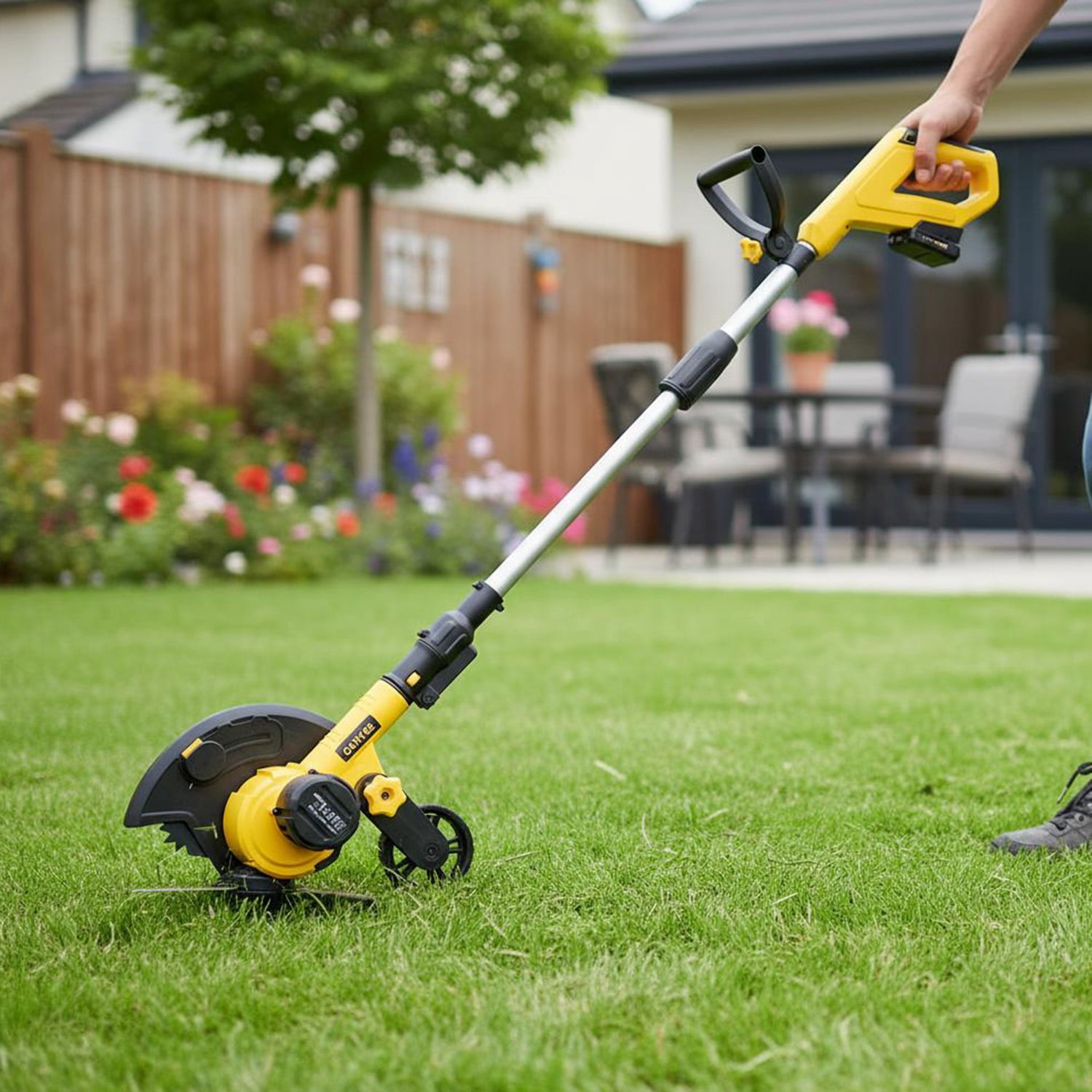 Lumiparty Cordless Lawn Edger with 9