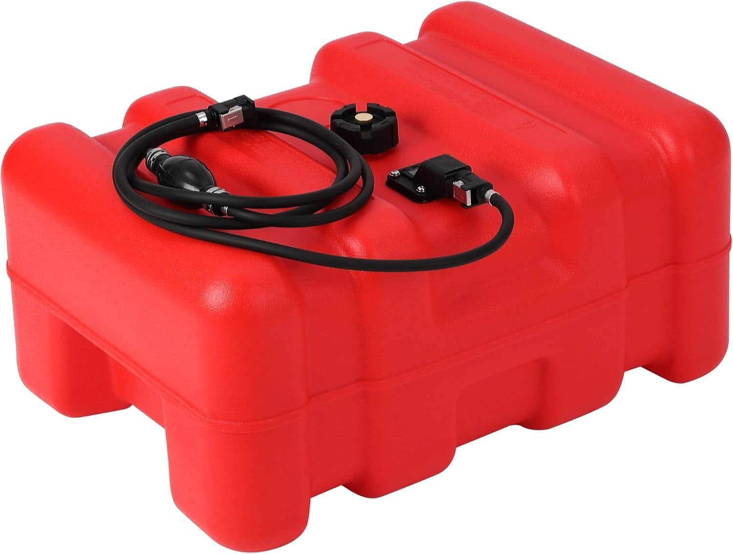 Lumiparty HDPE Marine Fuel Tank Kit, 12L/24L/55L Portable Boat Gas ...