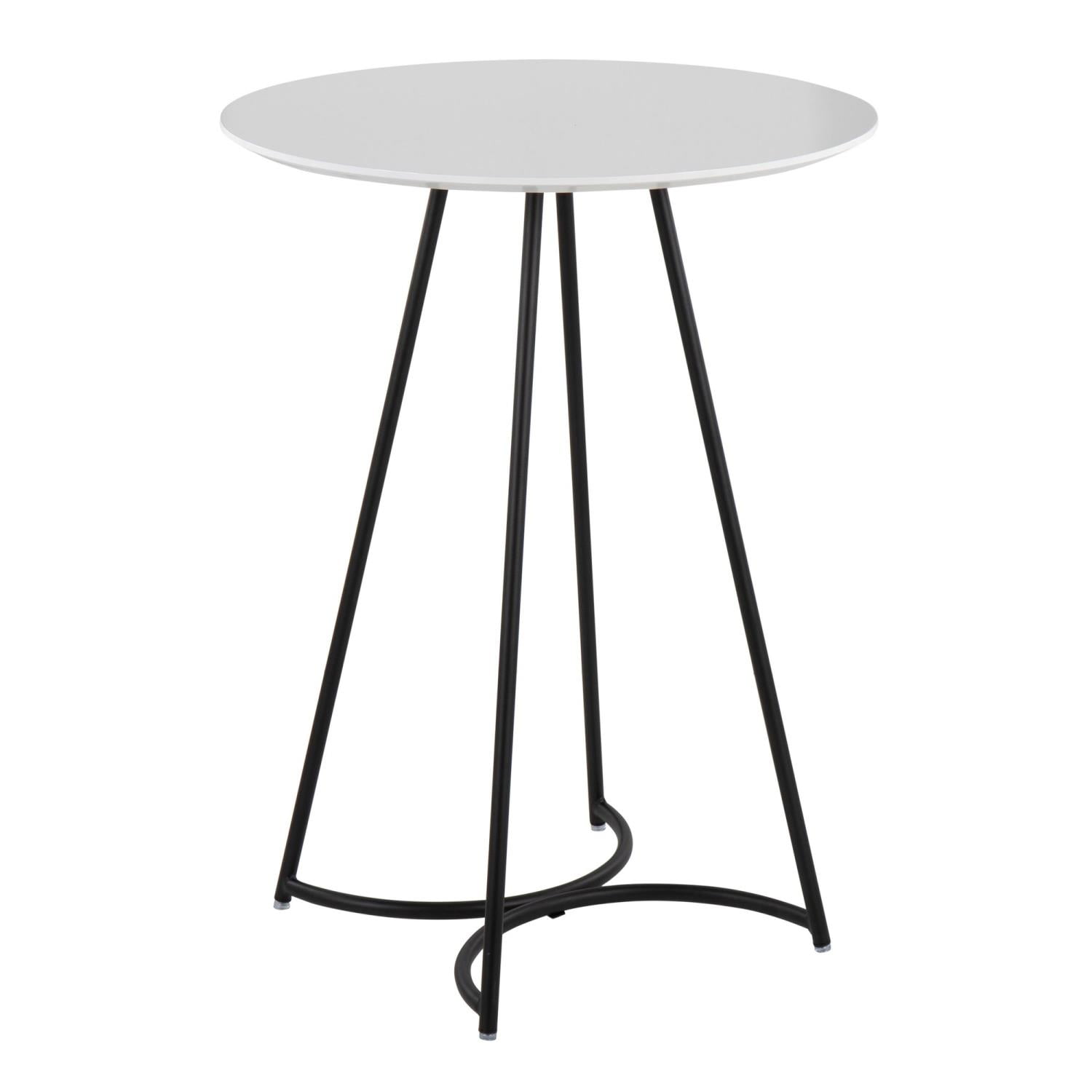 Lumisource Cece Canary Counter Table With Black Steel Finish T36 ...