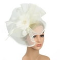 Lumistal Fascinator Hats for Women Headwear Church Clip Fascinators Hat ...