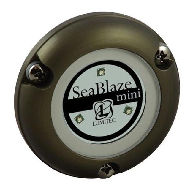 Lumitec Seablaze Mini White 2 Pack Under Water Light - Walmart.com
