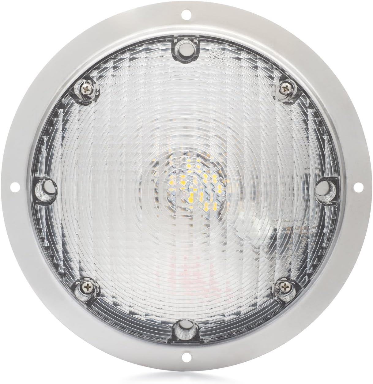 Lumitronics 7” Round Surface Mount RV Porch Scare Light RV LED Lights ...