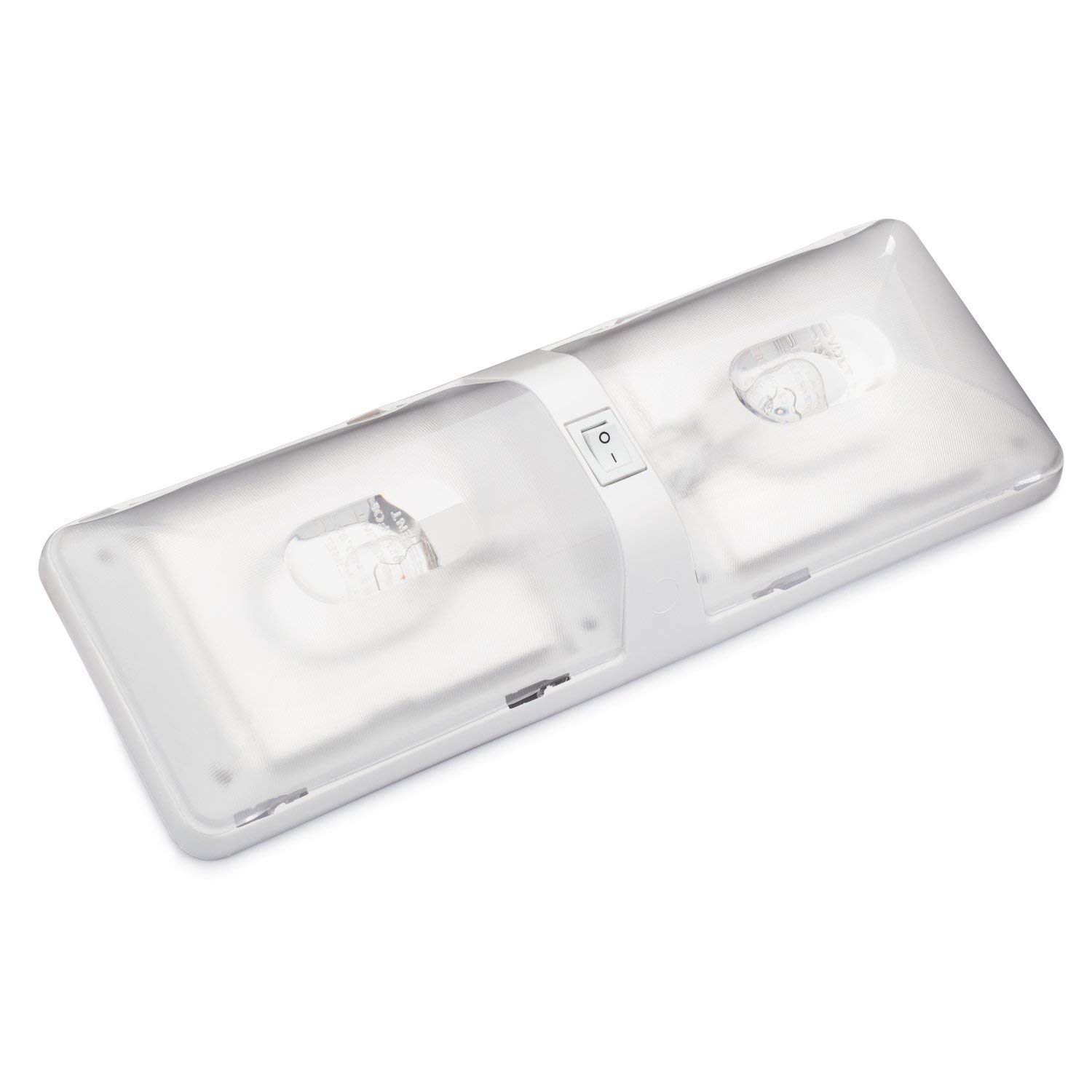Thin-Lite 312-1 Incandescent Halogen Dual Surface Mount Dome Light with ...
