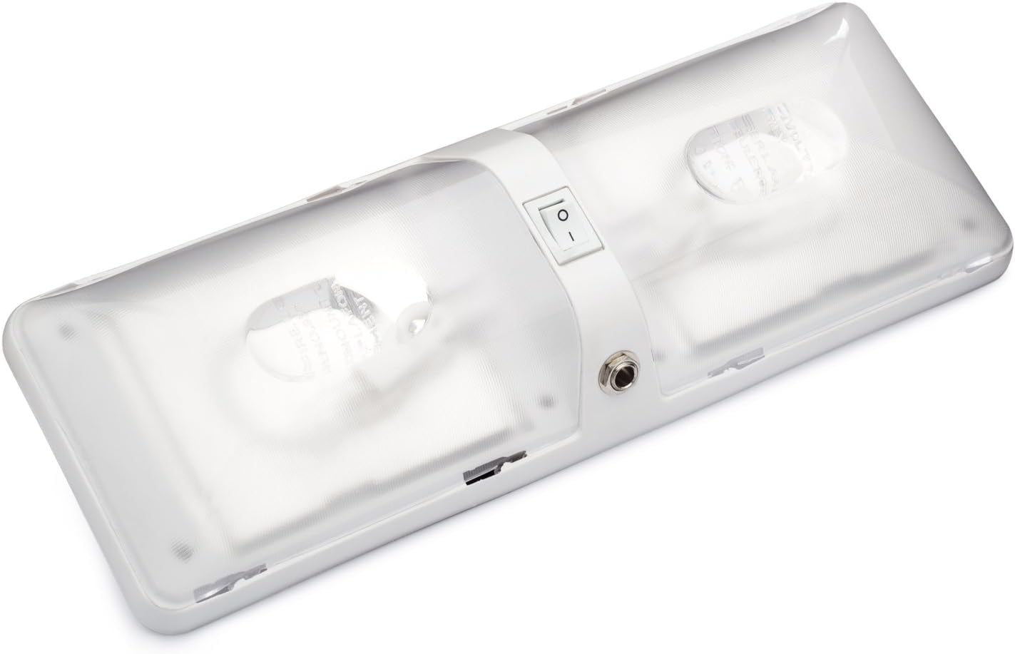 Lumitronics Euro-Style Single Dome Light with Jack Ceiling Light ...