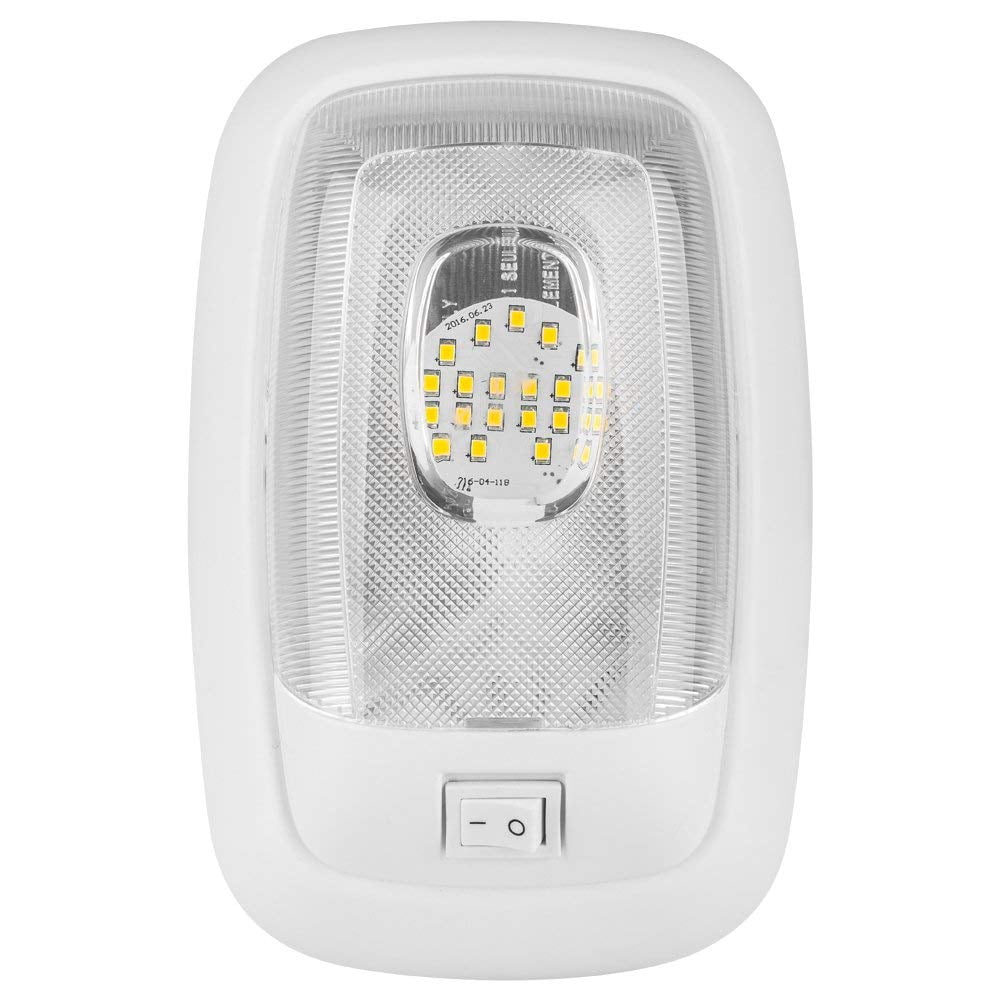 Lumitronics LED Euro Style RV Ceiling Dome Light For Single Bulb ...