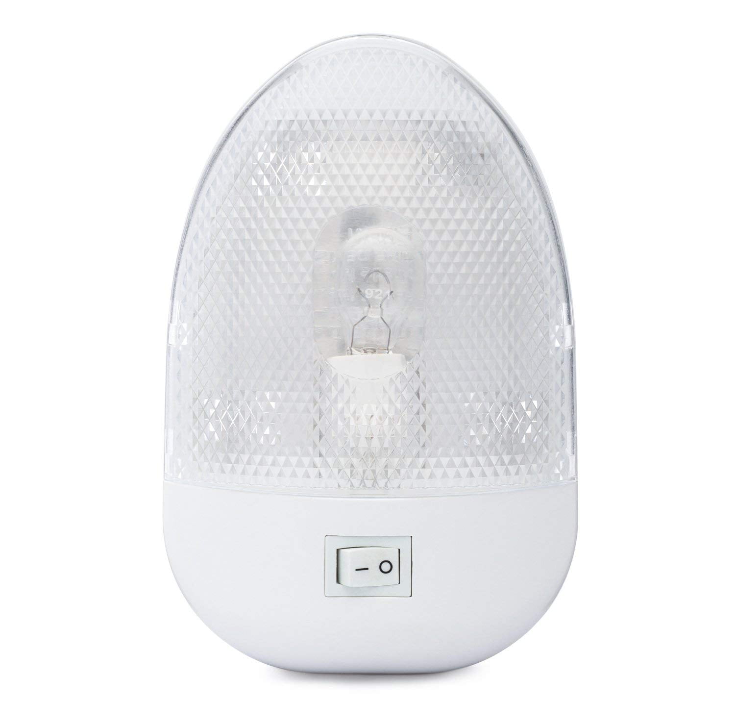 Lumitronics Oval Single RV Dome Optics Light with On/Off Switch and ...