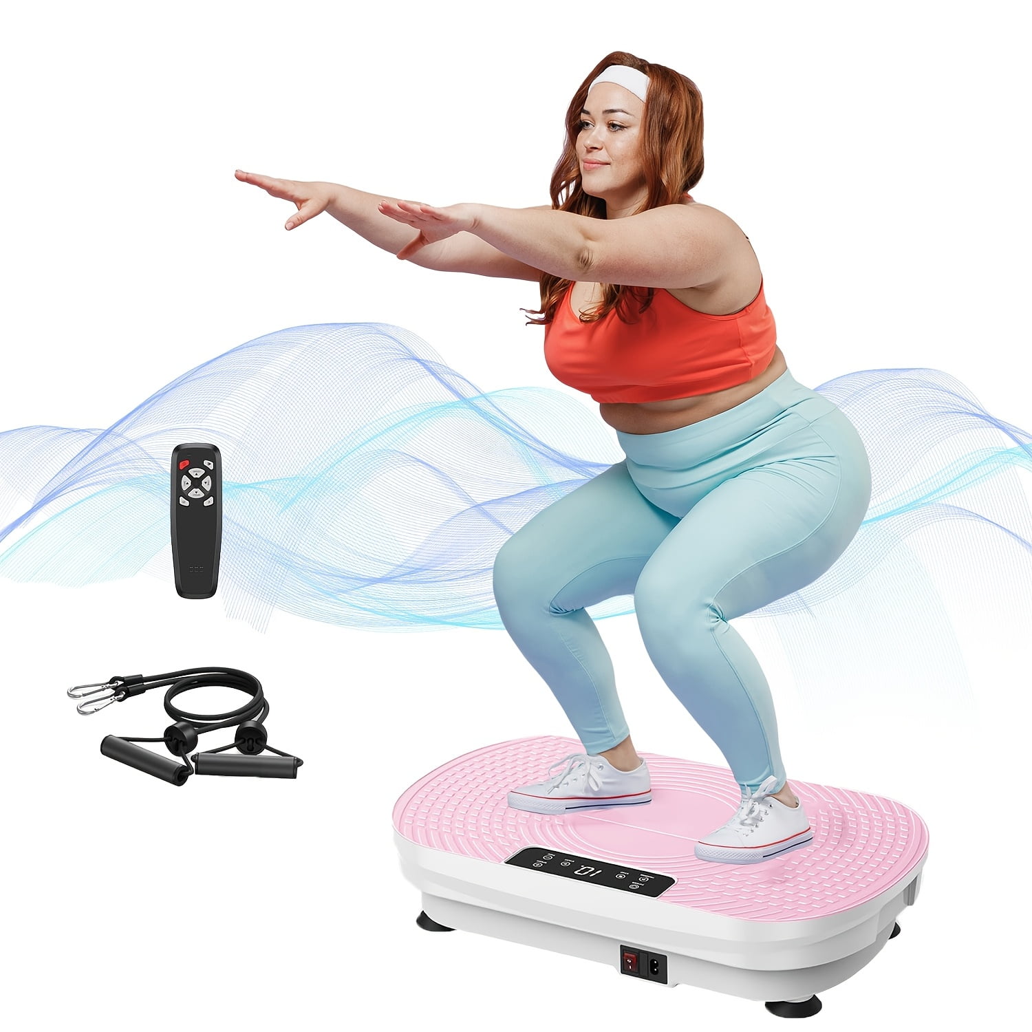 Lumivant Vibration Plate Exercise Machine - Whole Body Workout ...