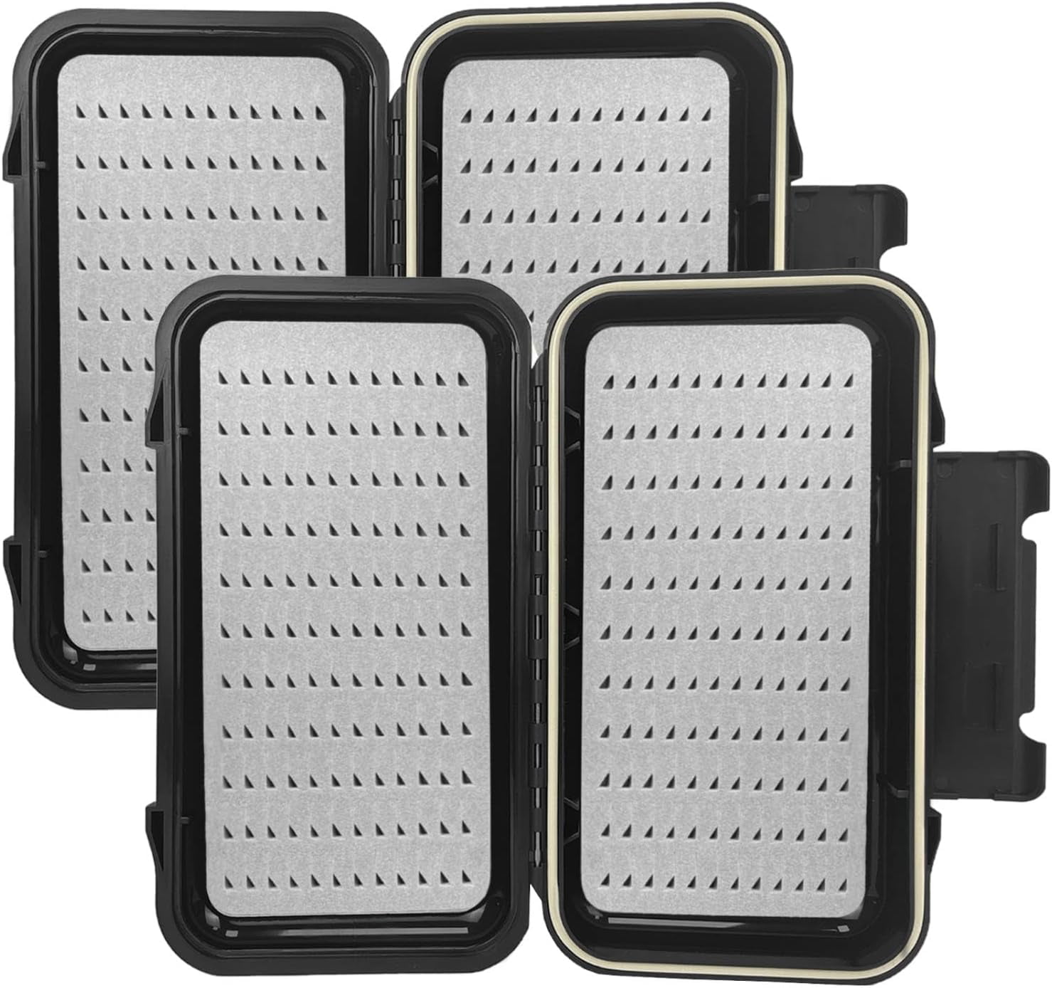 Lumivia Fly Fishing Box Waterproof Double Sided Pocket Foam insert ...