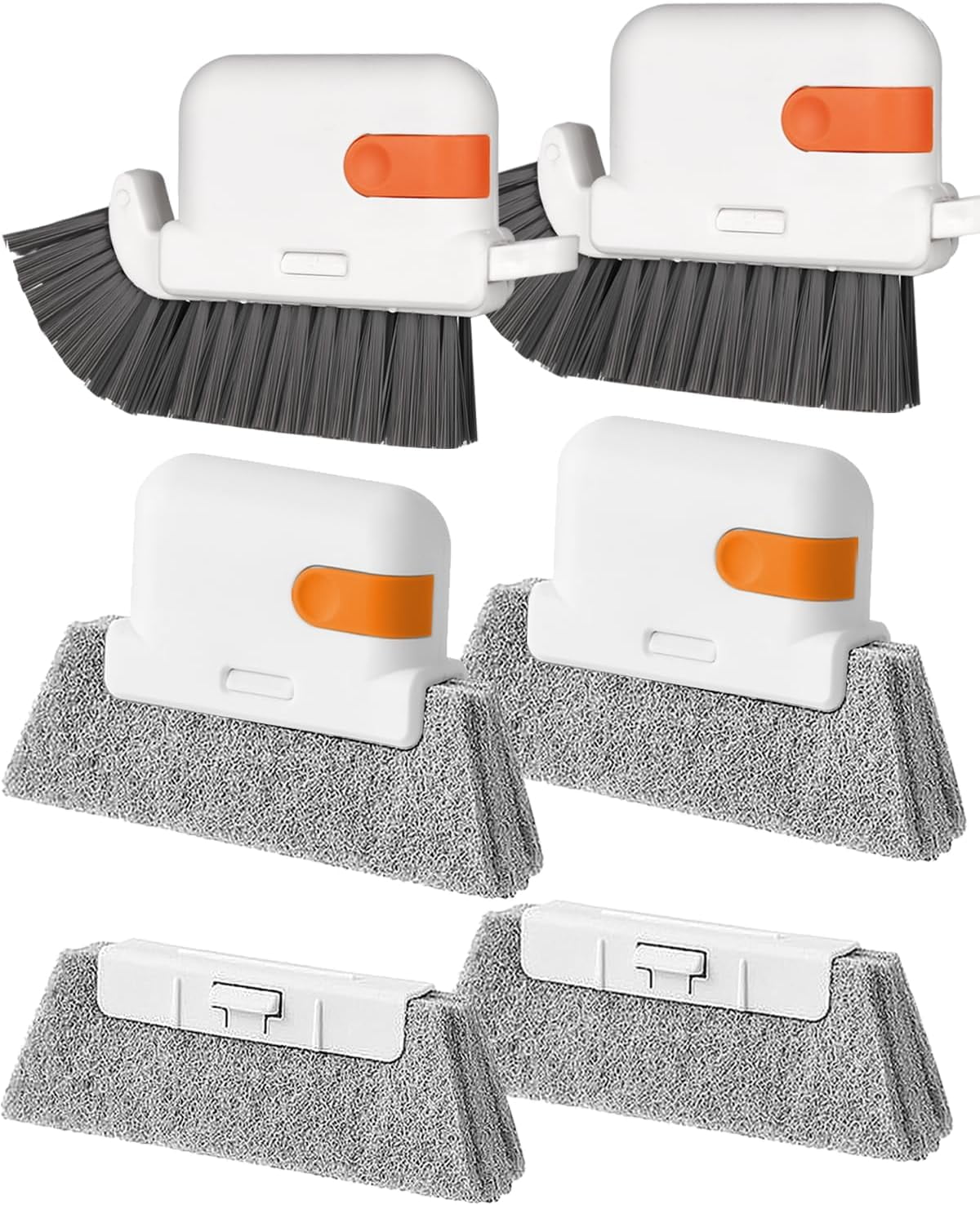 Lumivia Groove Gap Cleaner Tools Set, 6 Pcs Hand-held Clean Brush for ...