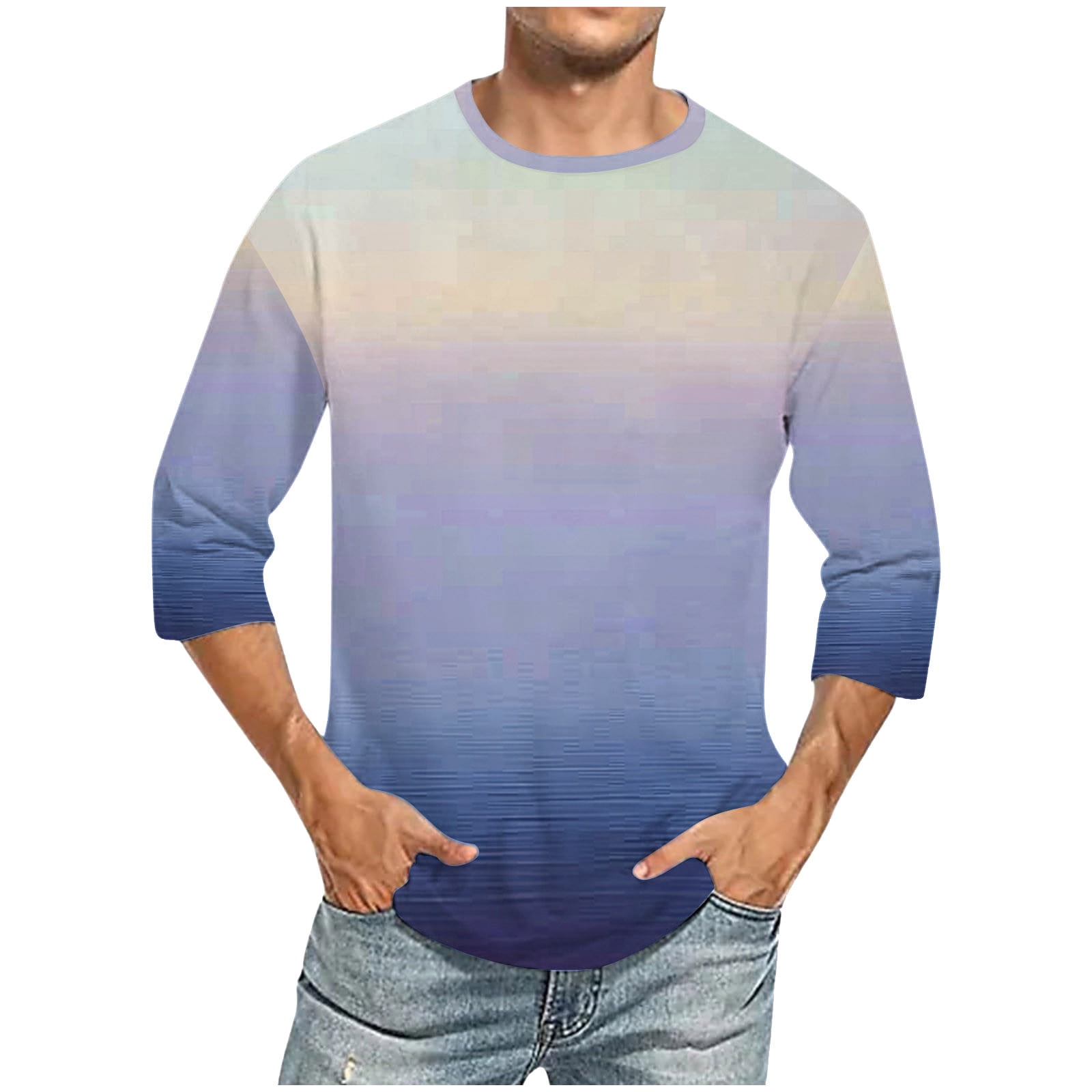 Lumivie Workout Muscle Shirts For Men Gym Mens Summer Tops With Sleeves ...