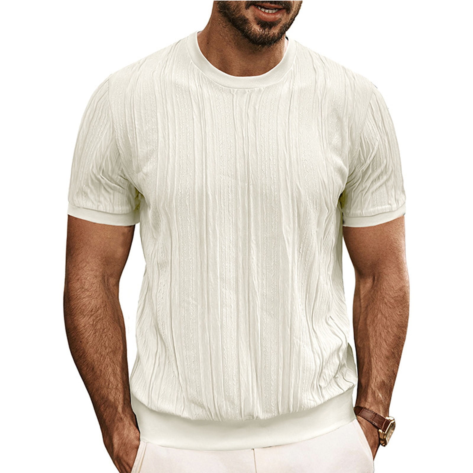 Lumivie Workout Muscle Shirts For Men Gym Plus Size Tops For Men 4X-5X ...