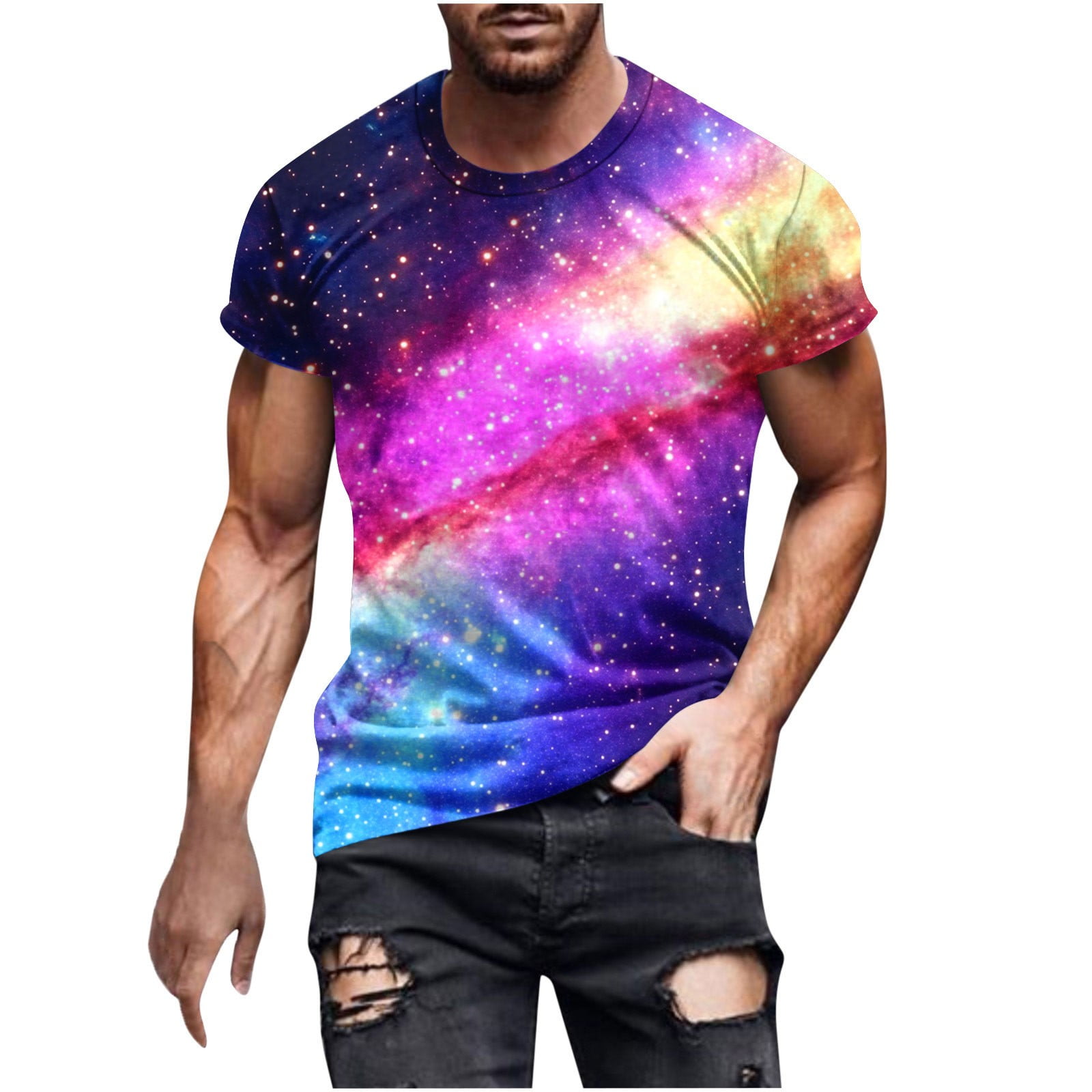 Lumivie Workout Muscle Shirts For Men Gym Summer Tops For Men 2025 Plus ...