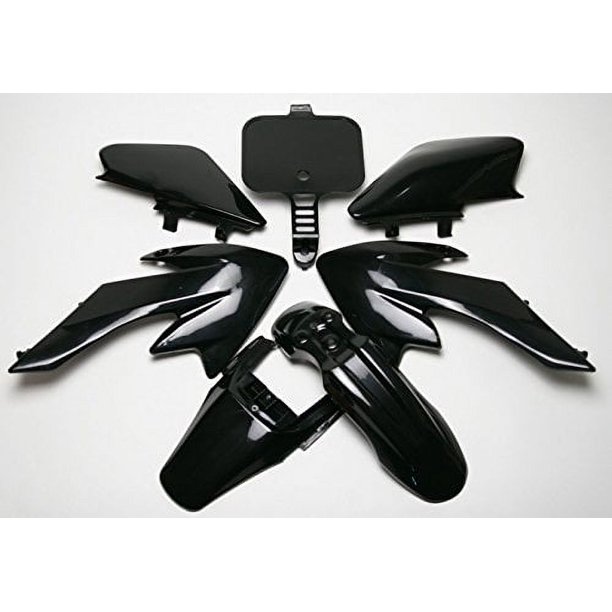 Lumix GC Black Fairing Body Plastic Kit For 49cc 50cc 70cc 90cc 110cc ...