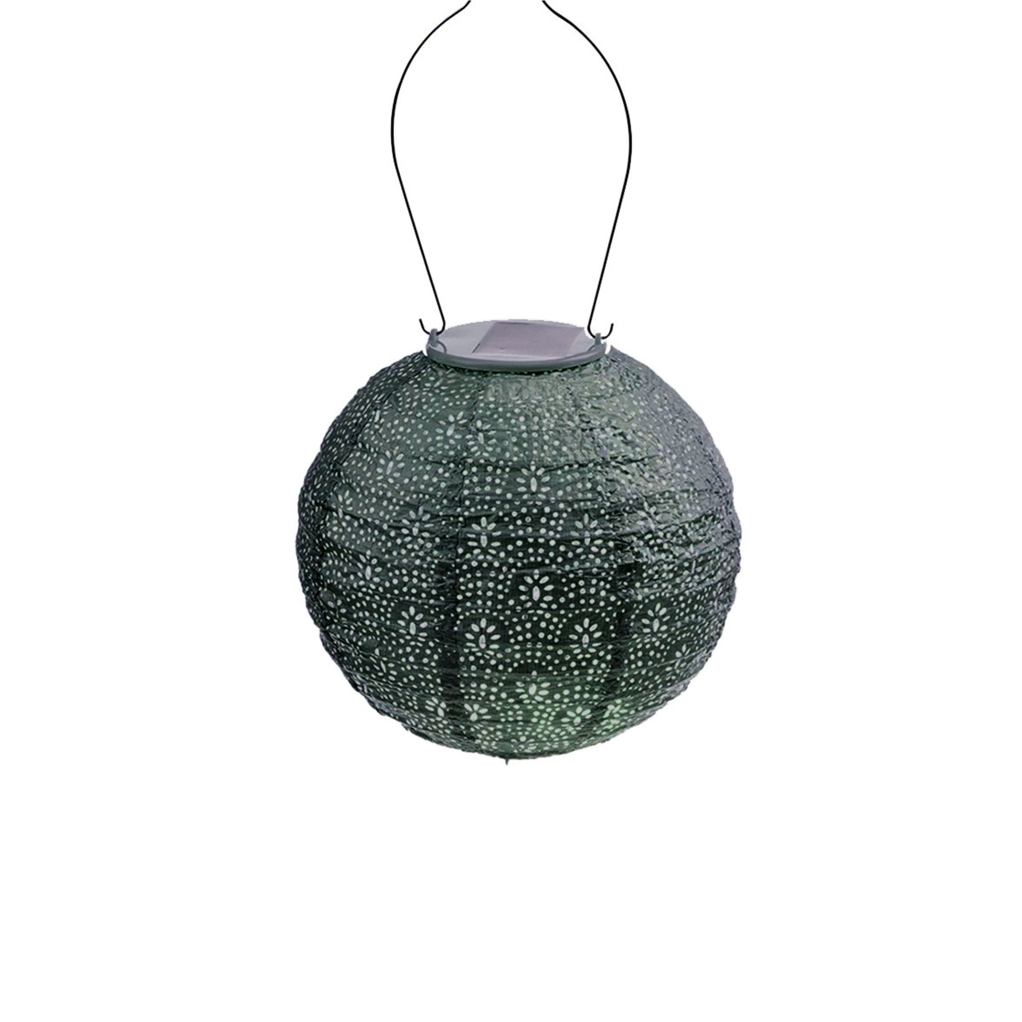 Esschert Design Pre-Lit Battery-Operated Round Fan Lantern - 13 ...