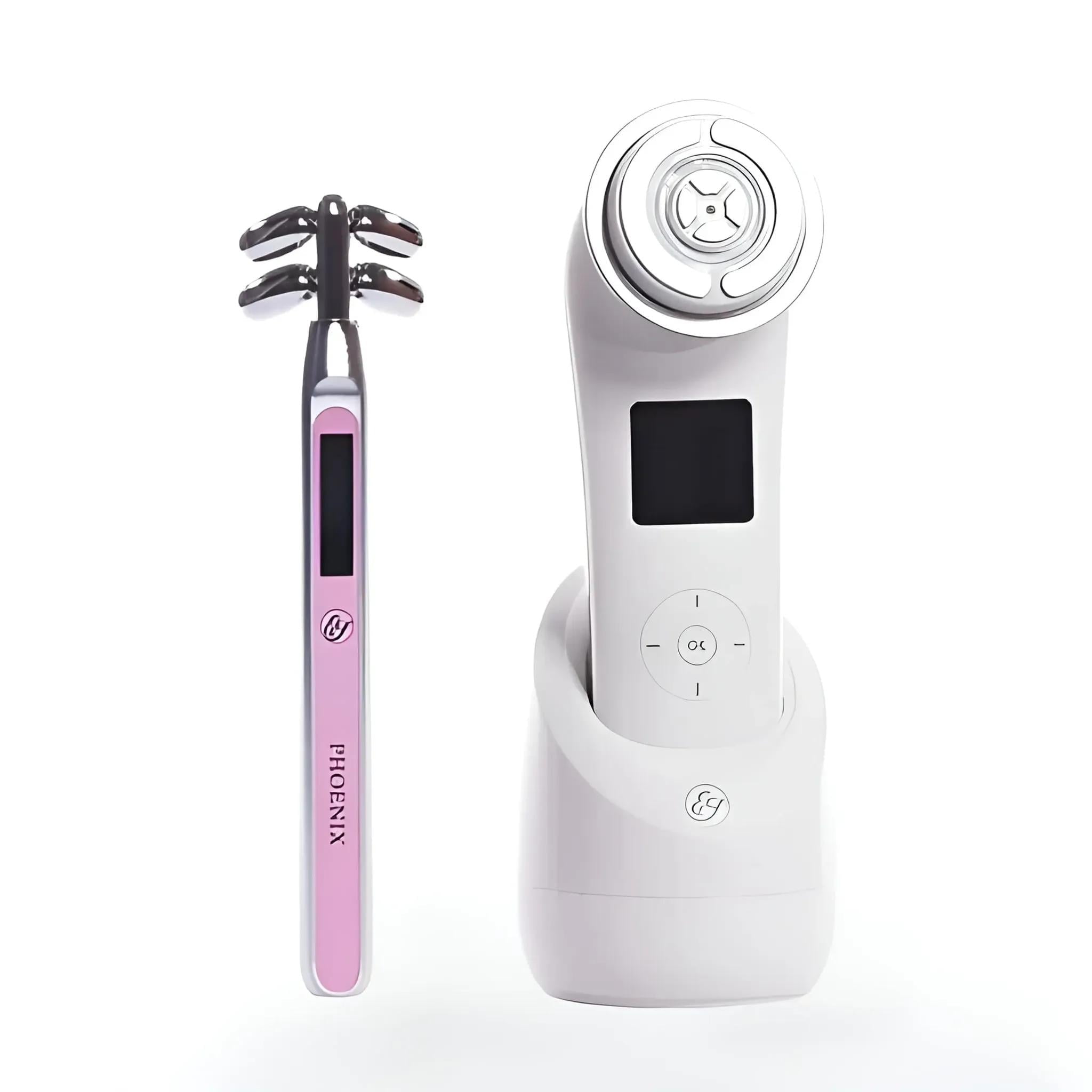 EvenSkyn Lumo & Phoenix Anti-Aging RF Beauty Wand Duo | RF & EMS Skin ...