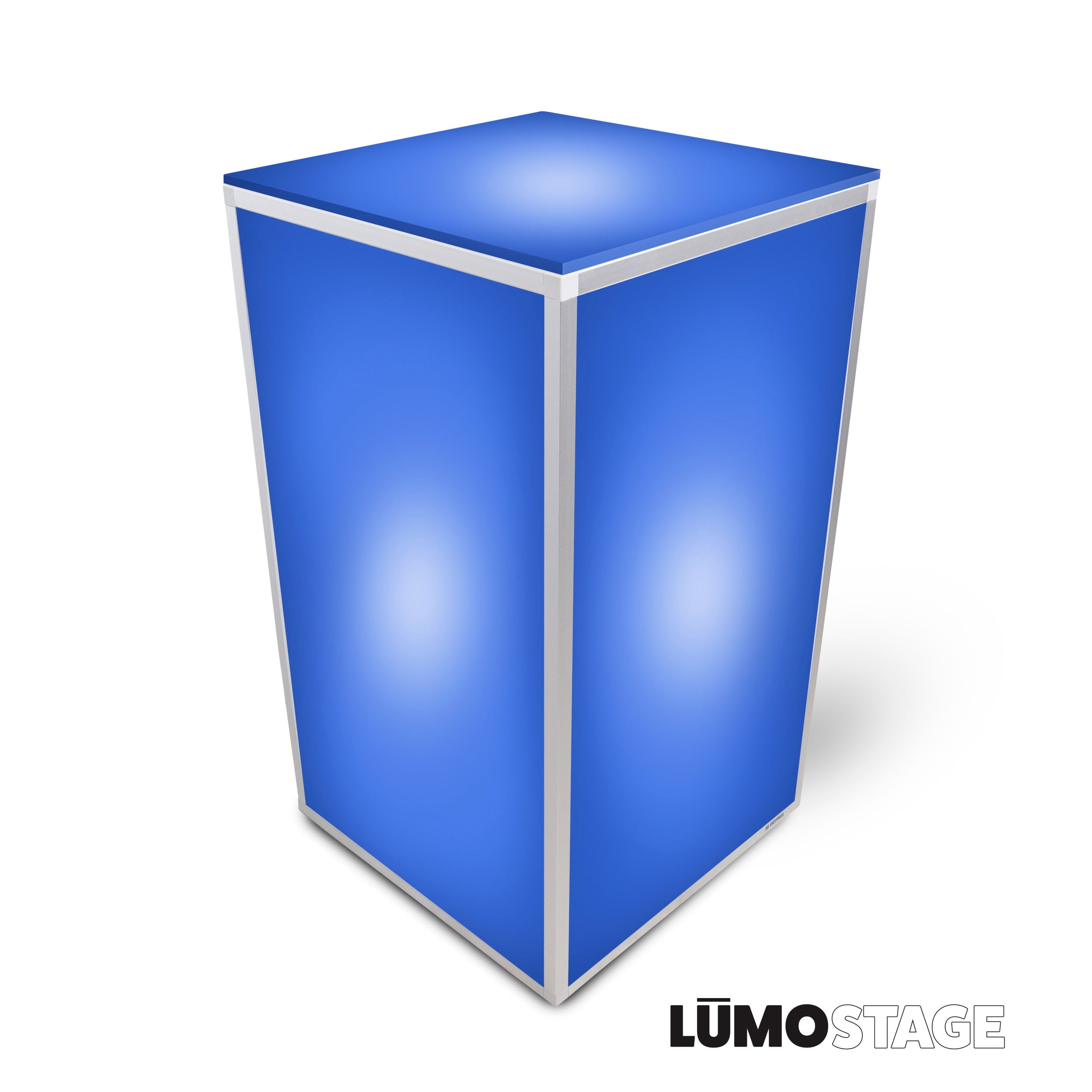 Lumo Stage Acrylic Stage 2'x2'x42" Platform Cube Light Box Section for ...