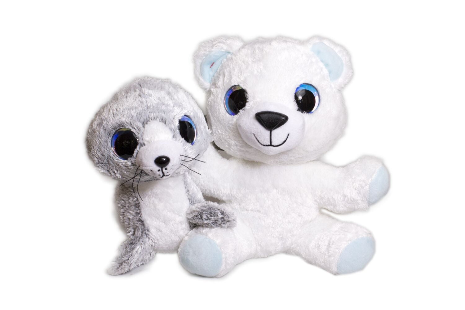 Lumo Stars 9" Stuffed Animal Plush Doll 2 Piece Artic Bundle Multi ...