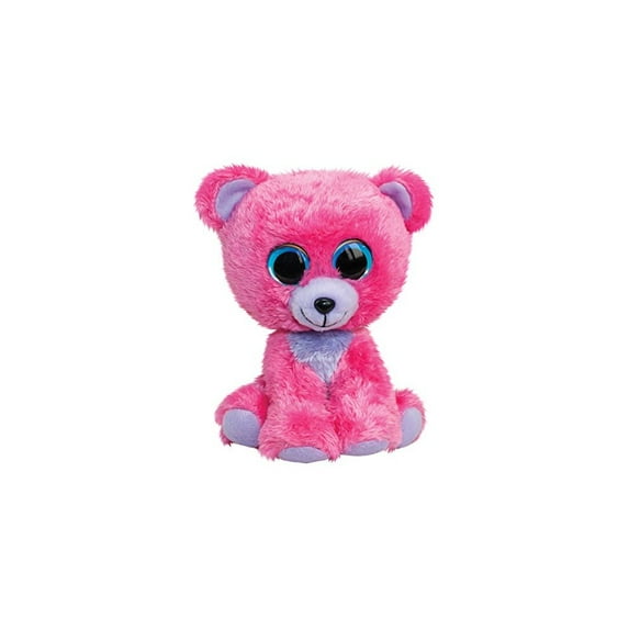 Lumo Stars Classic Bear Pink Purple Raspberry Plush Toy - Walmart.com