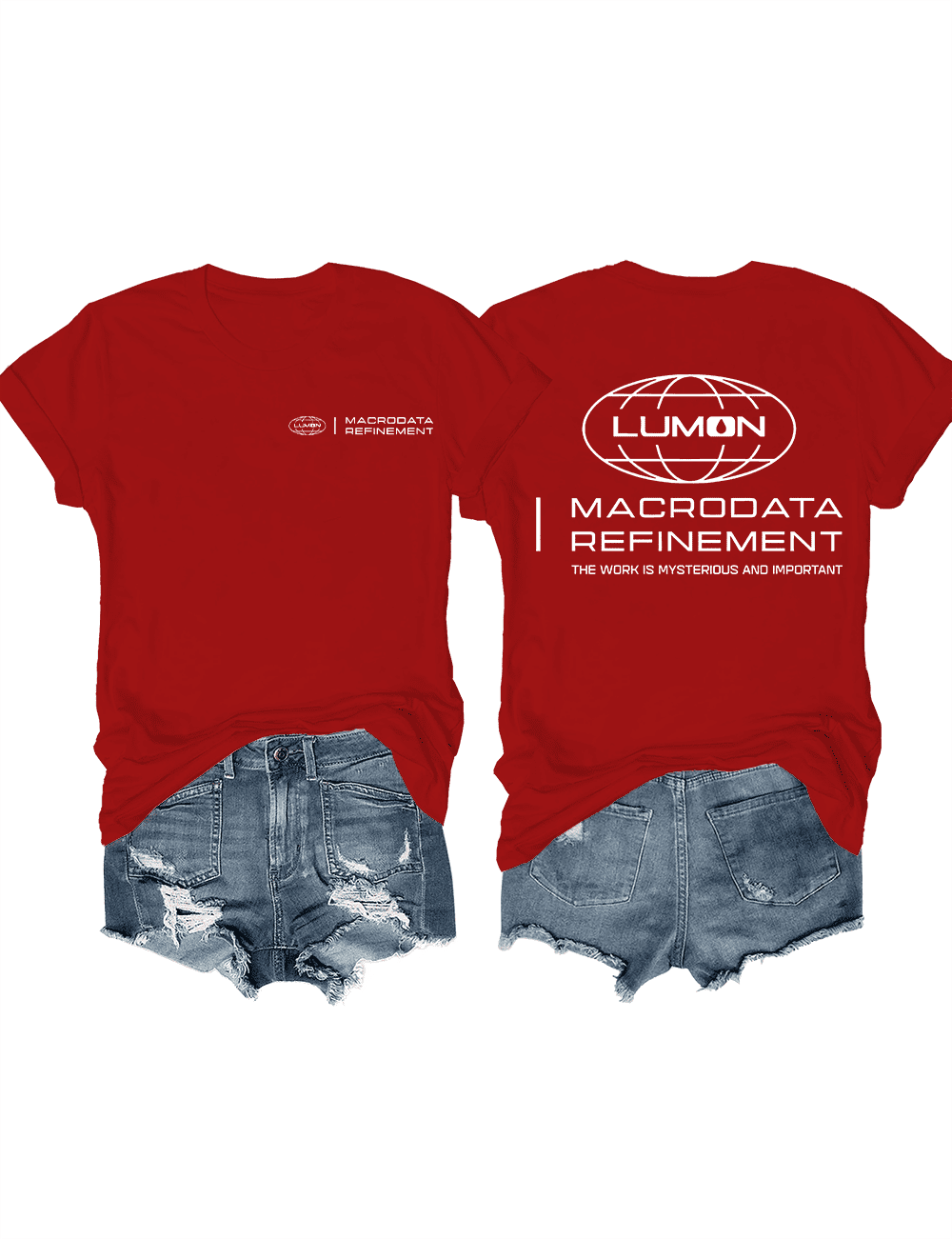 Lumon Macrodata Refinement Severance Shirt Vintage Severance Inspired ...