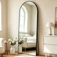 Lumora 19"x 57" Arched Full Length Mirror Floor Mirror Full Body ...