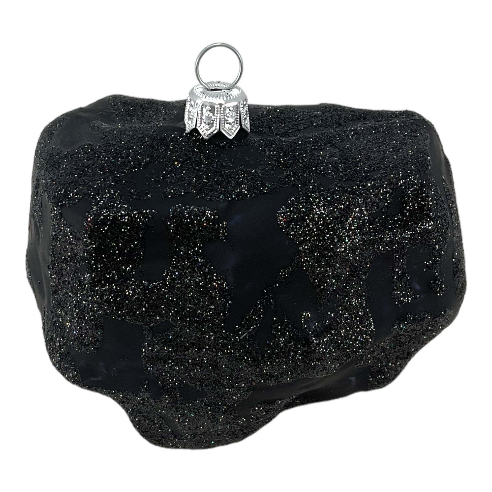 Lump of Coal Ball Ornament Polish Glass High Design Collection by ...