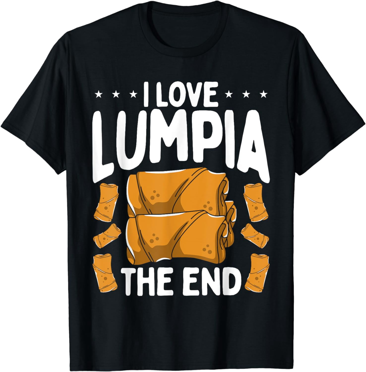 Lumpia Wrappers Manila Philipino Snack Filipina Food Lumpia T-Shirt ...