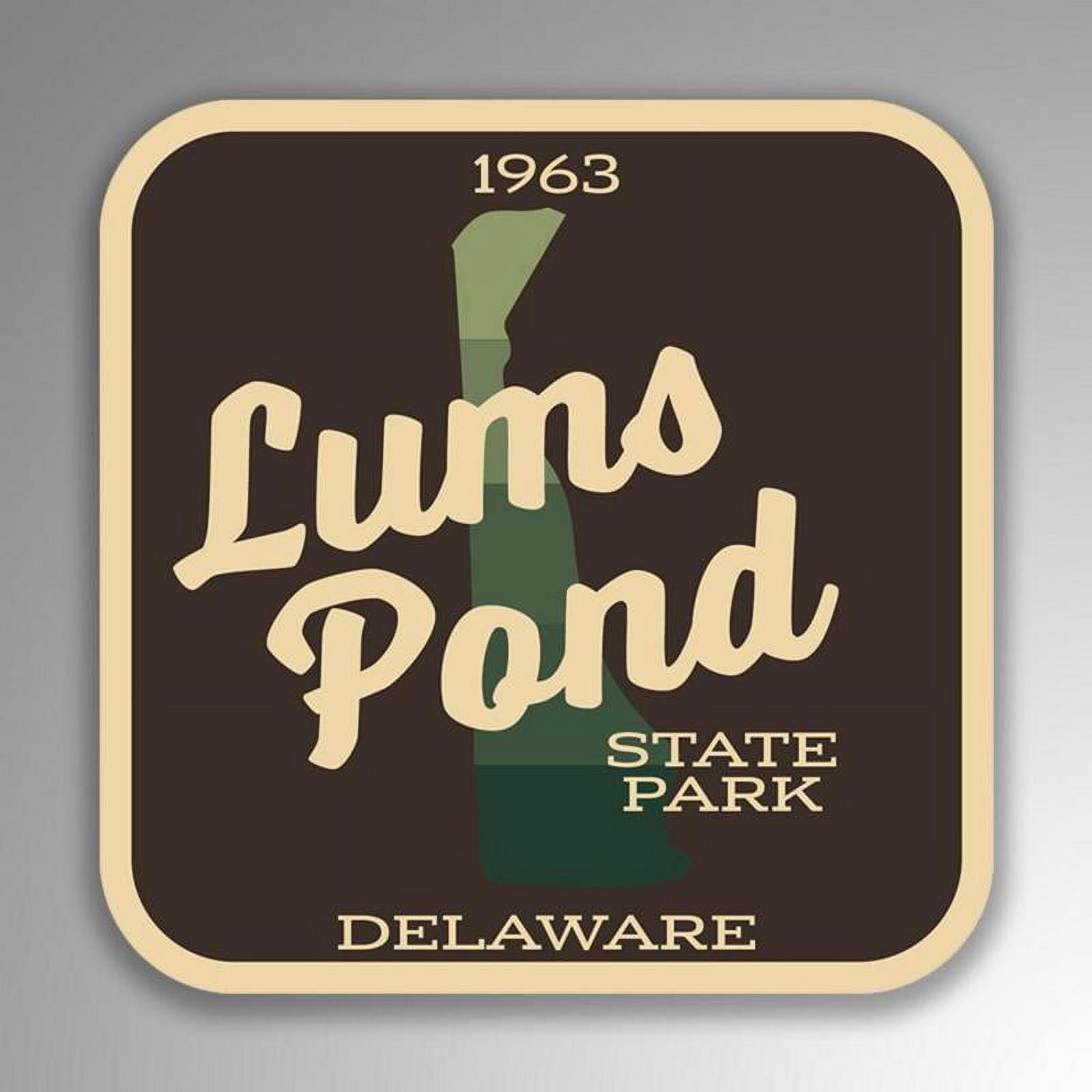 Lums Pond State Park Decal Sticker | 4-Inches By 4-Inches | Vinyl ...