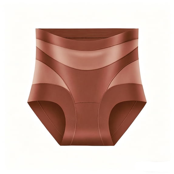 Lumtrix Underwear Tummy Control High Waisted Seamless Panties Full ...