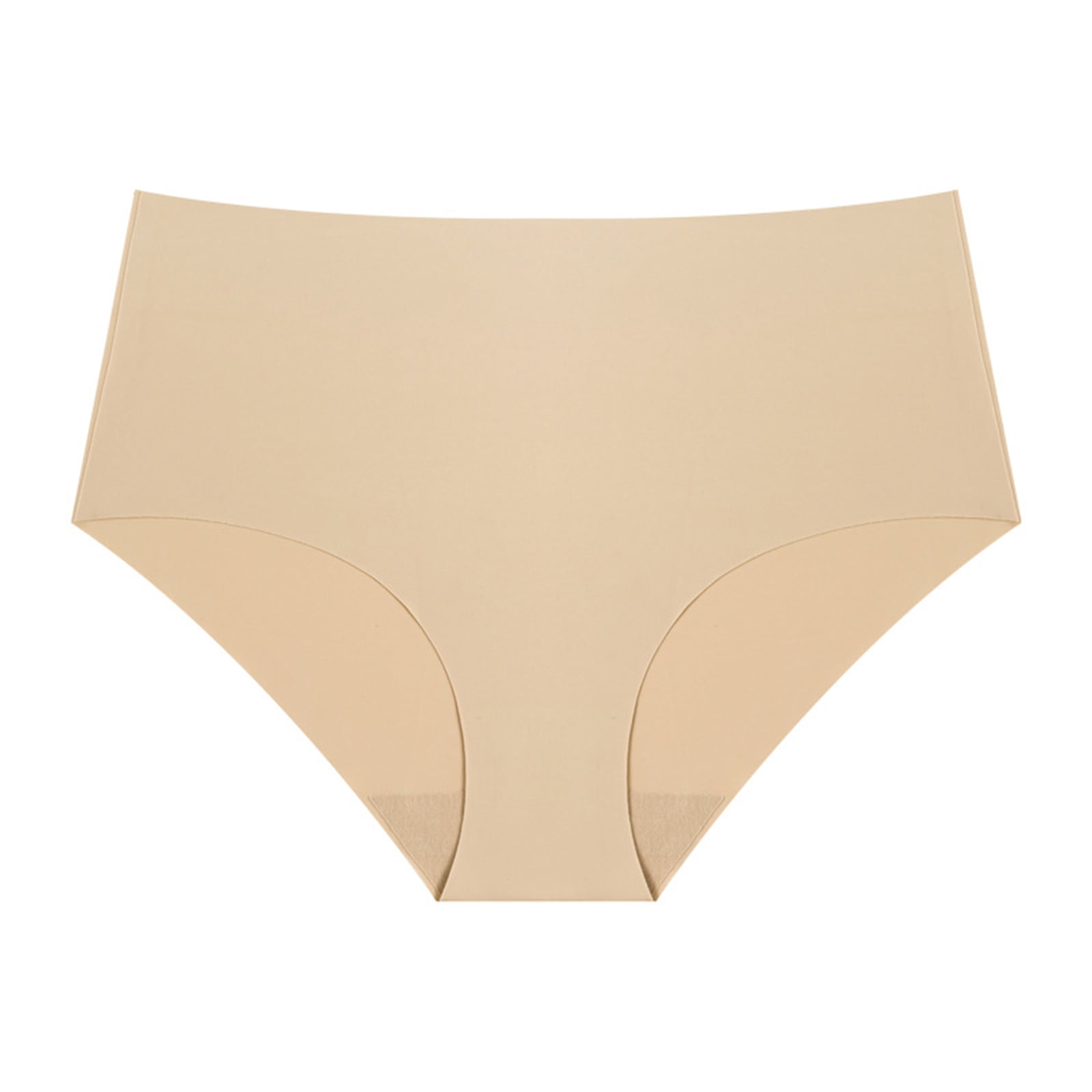 Lumtrix Womens High Waist Seamless Underwear Full Coverage Breifs No ...