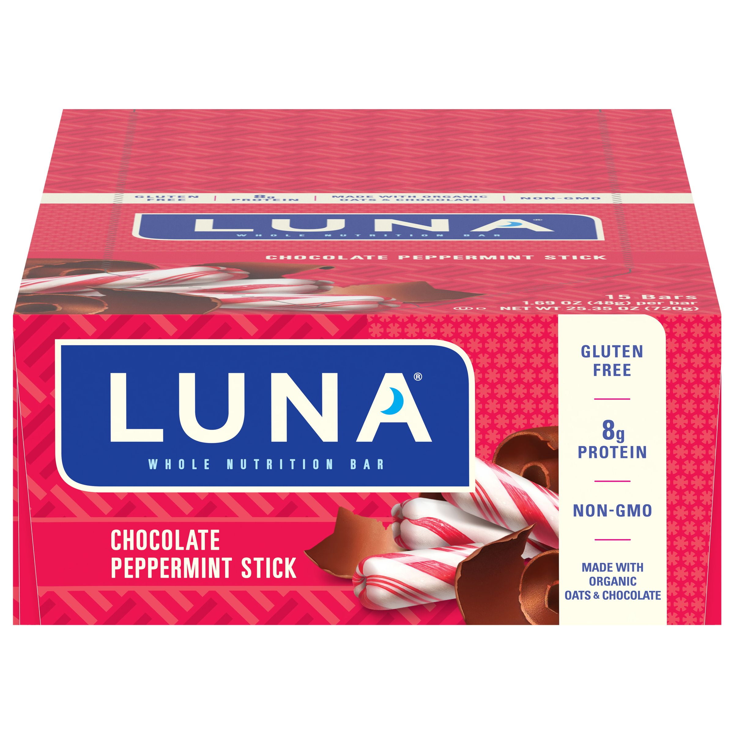 Luna Bar - Chocolate Peppermint Stick - Whole Nutrition Snack Bars - 1. ...