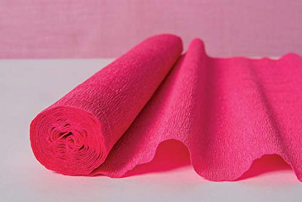 Luna Bazaar Premium Heavy Italian Crepe Paper Roll (20 Inches x 8 Feet ...