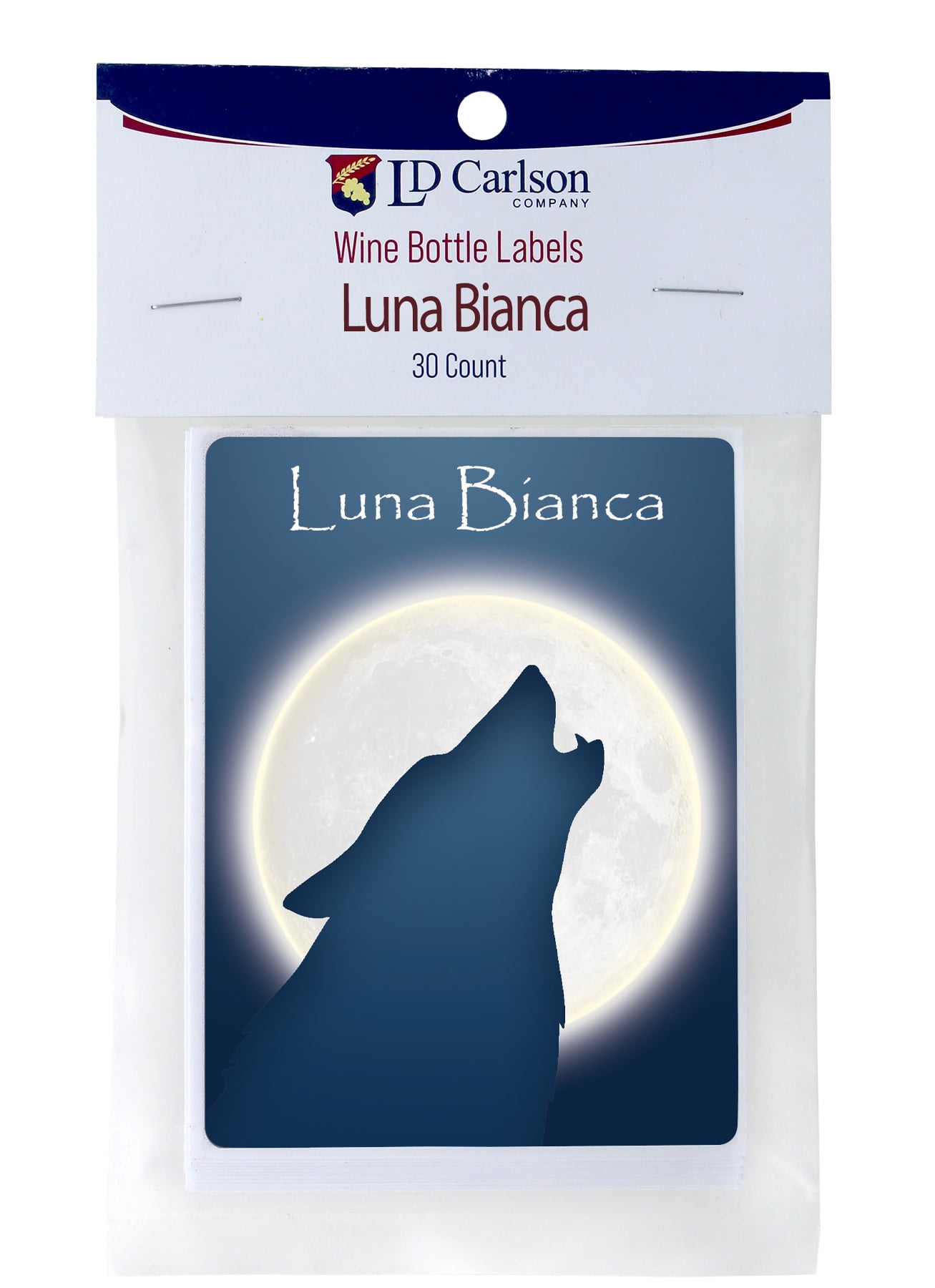 Luna Bianca Wine Labels 30/Pack Varietal Collection - Walmart.com