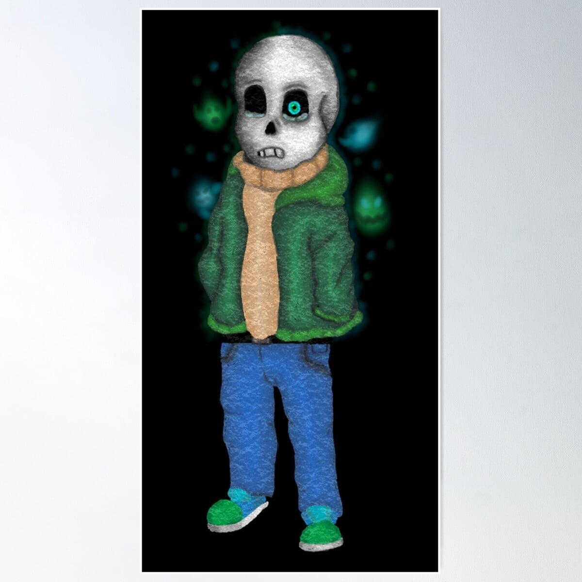 Luna - Comfort (Oc) Poster Wall Art, Modern Wall Decor For Living Room ...