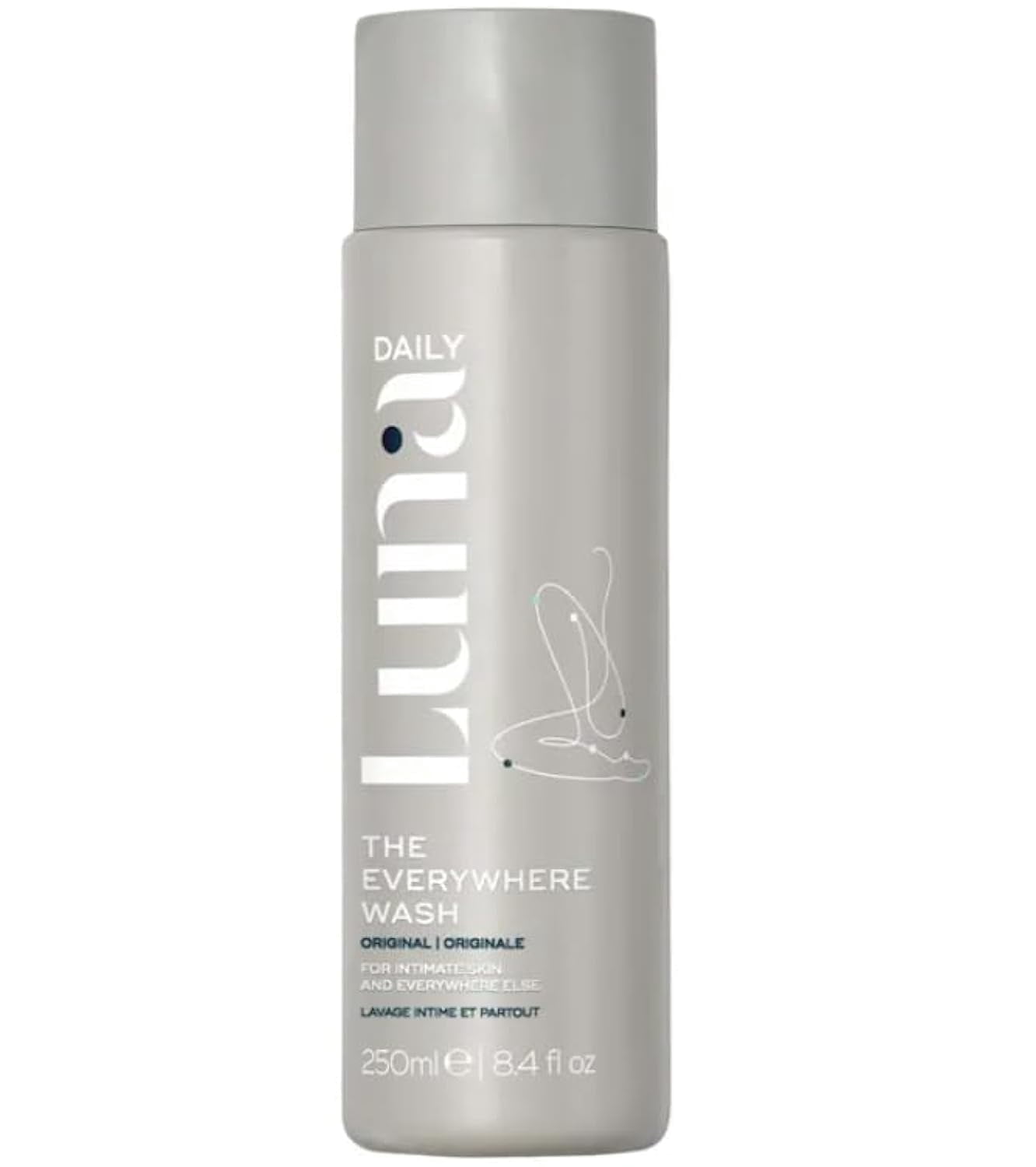 Luna Daily The Everywhere OIF8 Wash 250ml | Original Foaming Body Wash ...