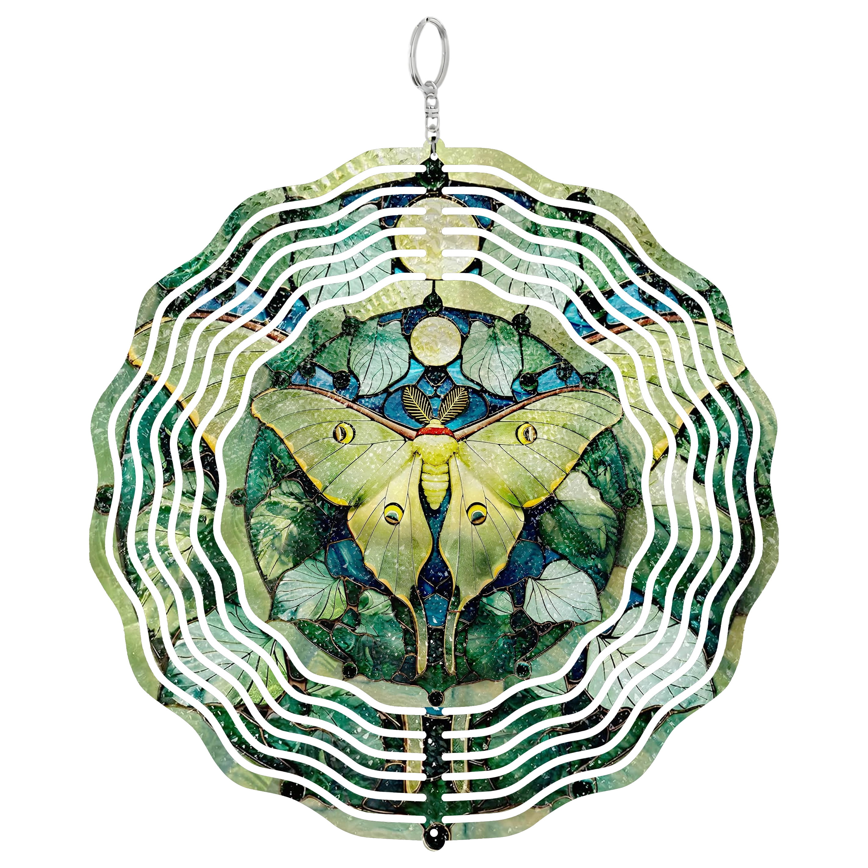 Luna Moth 3D Wind Spinner, Insect Outdoor Hanging Decor - Walmart.com