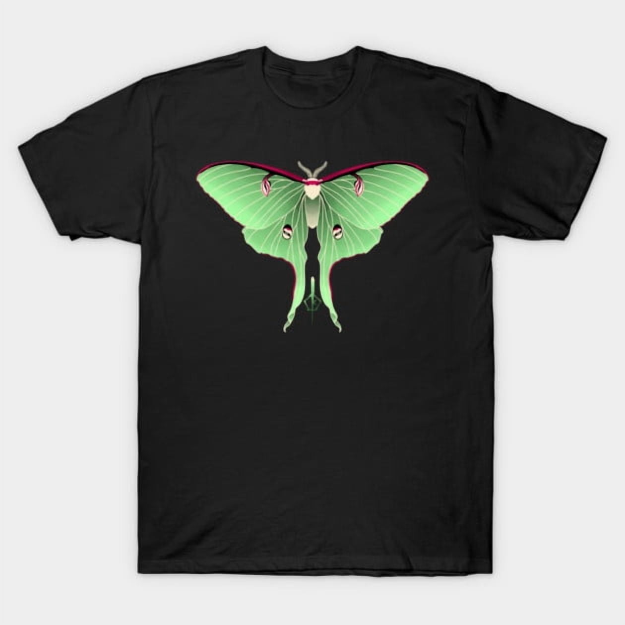 Luna Moth in a Traditional Tattoo Art Style Witchy Goth Aesthetic T ...